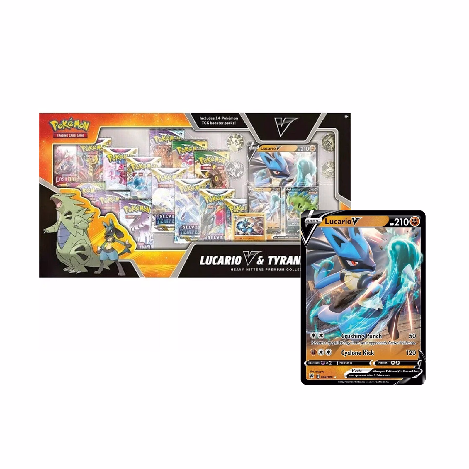 Pokemon TCG Heavy Hitters Premium Collection Ingles – Okami Dex