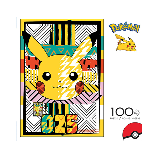 POKEMON ROMPECABEZA 100 PIEZAS PIKACHU 025 – Okami Dex