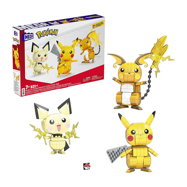 Mega Pokemon Build and Show Pikachu Evoluciones – Okami Dex