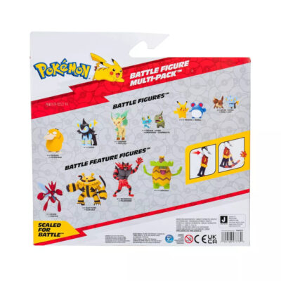 Pokemon Jazwares Multipack Cinderace Absol Pikachu – Okami Dex