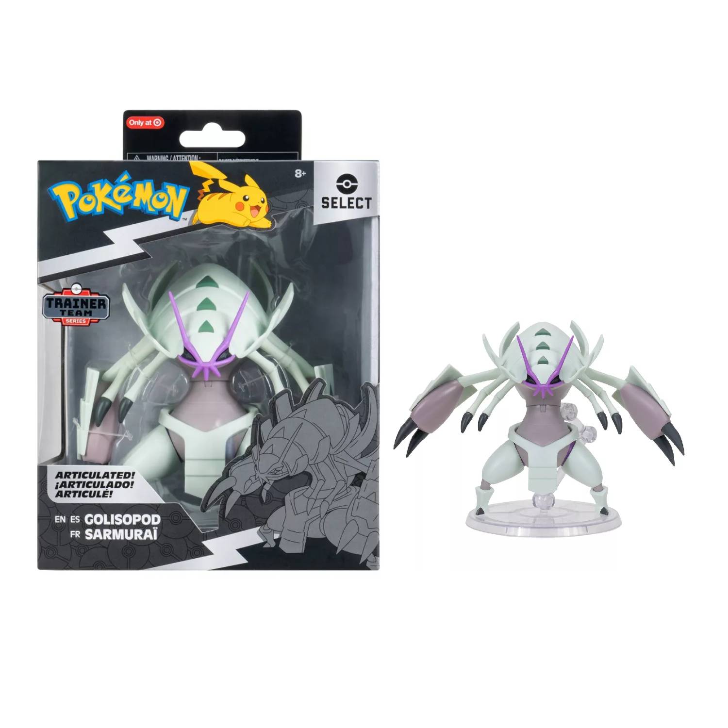 Pokemon Select Golisopod Exclusivo Articulable – Okami Dex