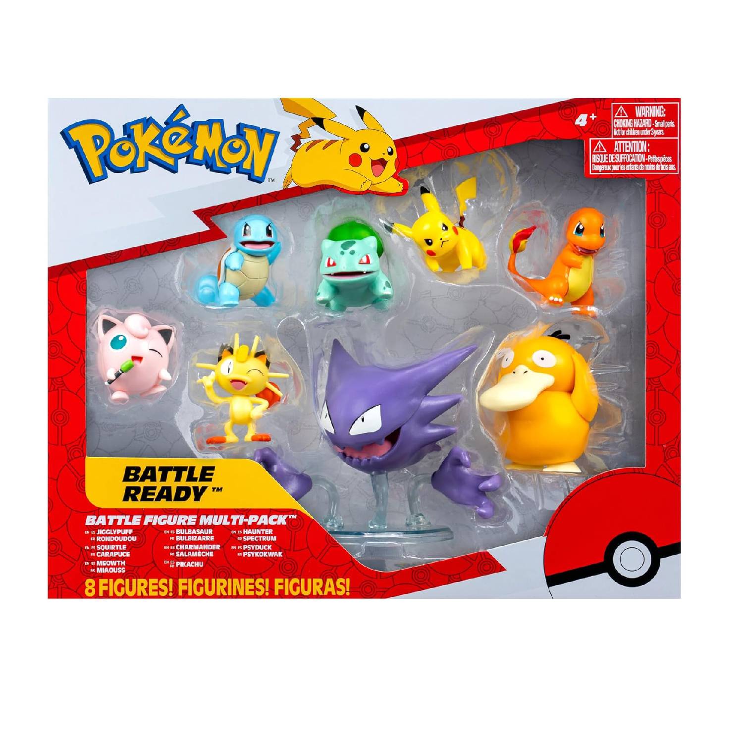Pokemon Set de 8 Figuras de Batalla Edicion Hunter – Okami Dex