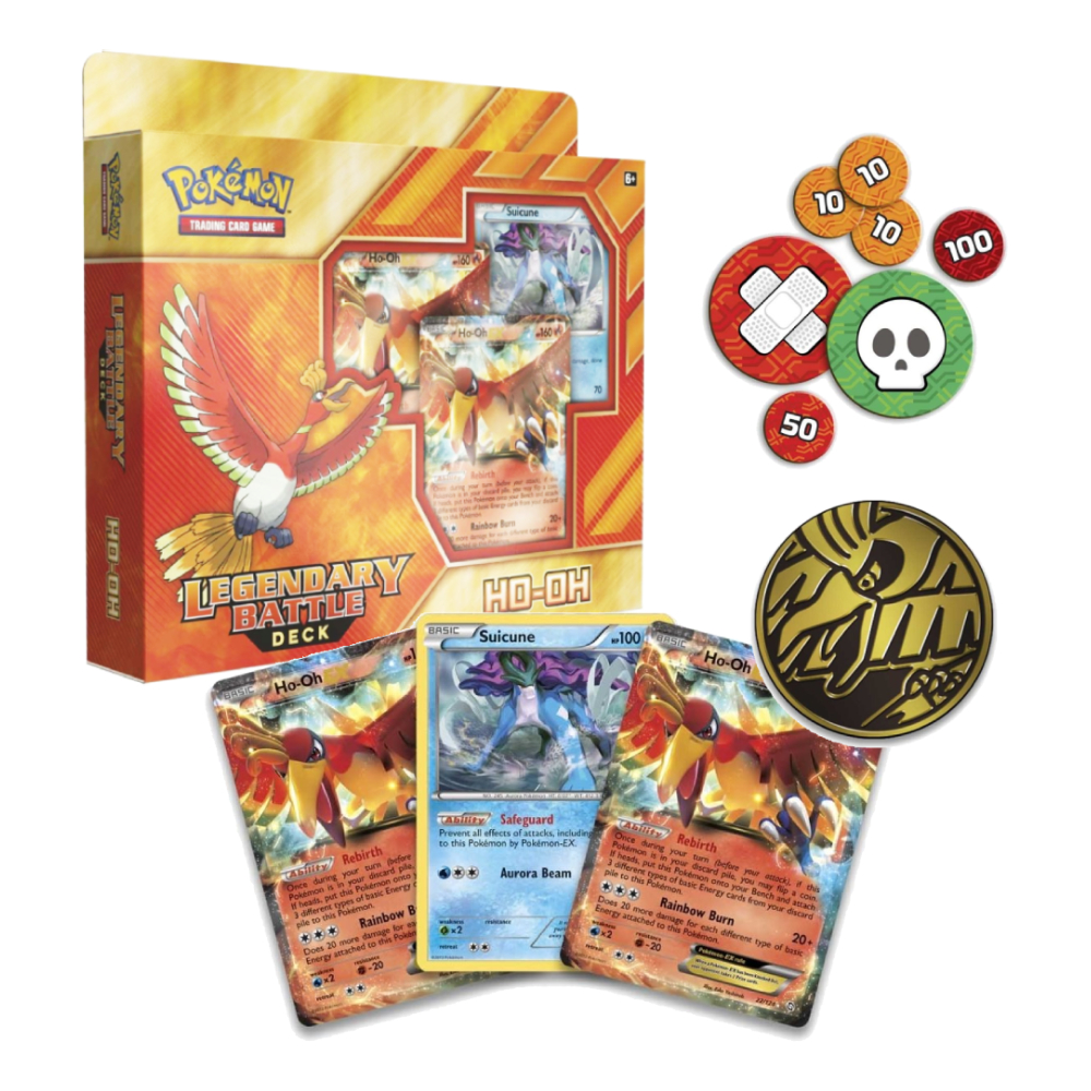 Pokemon Tcg Ho Oh Legendary Battle Deck Ingles – Okami Dex