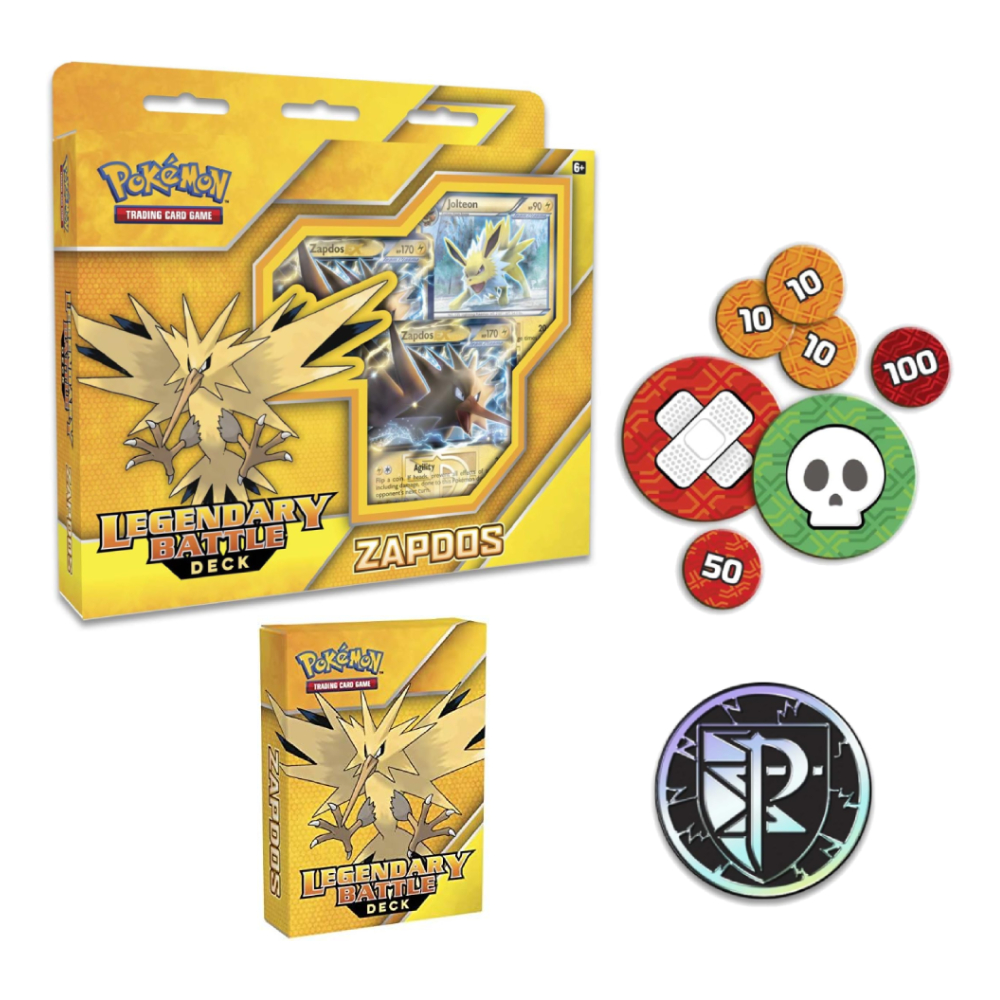 Pokemon Tcg Zapdos Legendary Battle Deck Ingles – Okami Dex